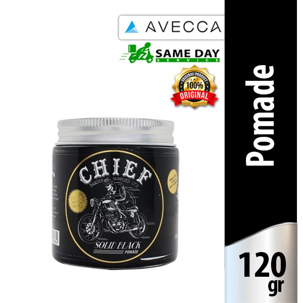 Jual Chief Solid Black Pomade / Minyak Rambut / Hair Styling | Shopee ...
