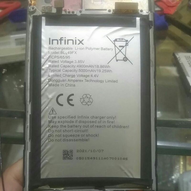Jual Battery baterai Infinix smart 6 Copotan Original | Shopee Indonesia