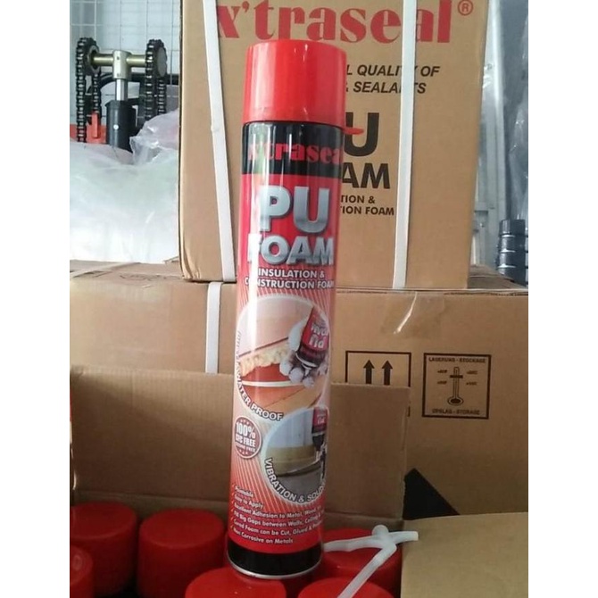 Jual Polyurethane Foam / Pu Foam / Sealant Foam 750 Ml Xtraseal | Shopee Indonesia