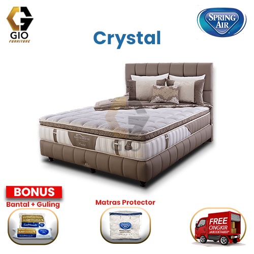 Jual Kasur Spring Air Crystal / Spring Air Springbed Crystal (Full Set ...