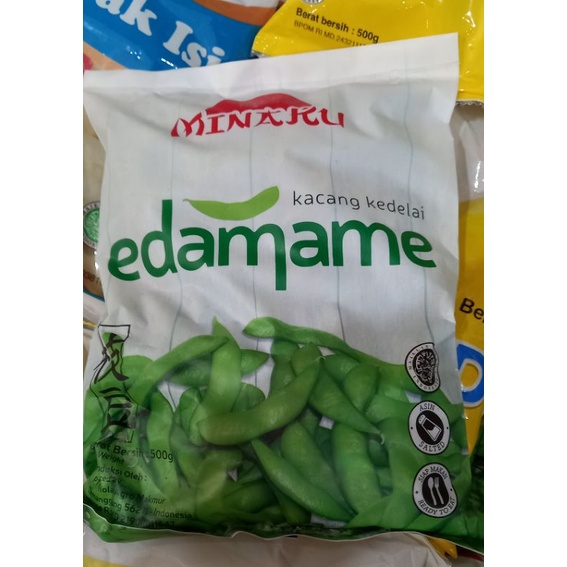 Jual MINAKU EDAMAME SALTED 500GR || FROZEN FOOD BANDUNG | Shopee Indonesia