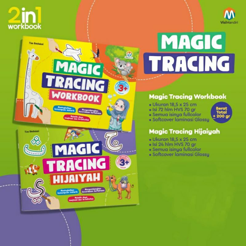 Jual PAKET MAGIC TRACING: MAGIC TRACING WORKBOOK & MAGIC TRACING ...
