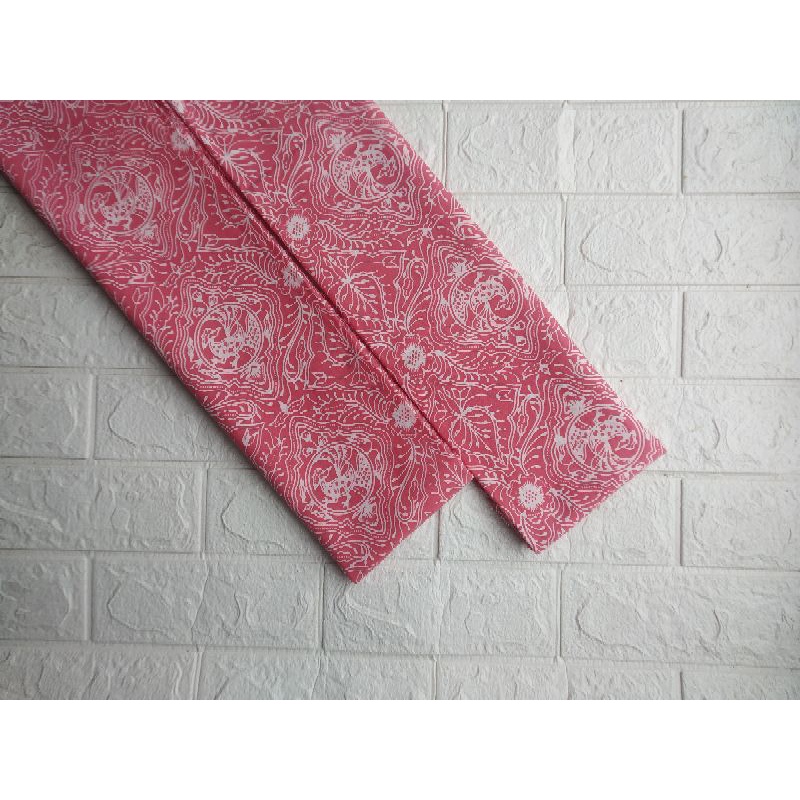 Jual KAIN BATIK PINK PASTEL LIMITED EDITION | Shopee Indonesia