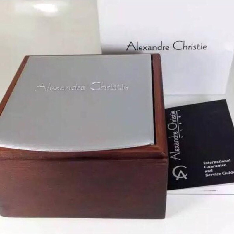 Jual KOTAK KAYU JAM ALEXANDER CHRISTIE ORIGINAL | Shopee Indonesia