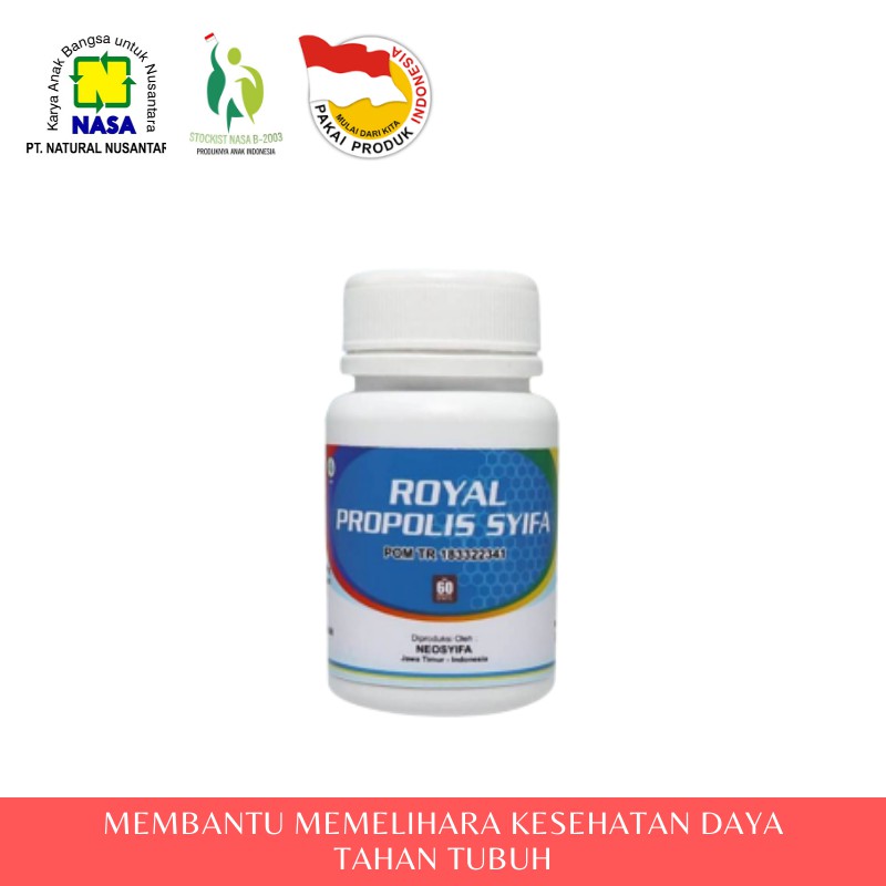 Jual ROYAL PROPOLIS SYIFA - Kapsul Pemelihara Daya Tahan Tubuh ...