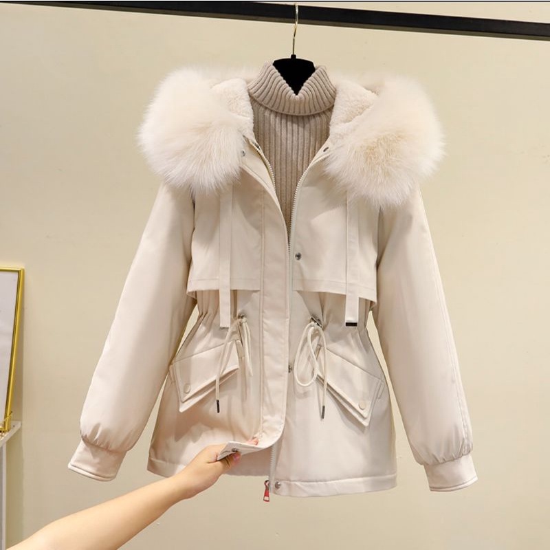 Jual COAT LILI - WOMEN PARKA COAT INNER FUR WINTER MUSIM DINGIN BULU ...