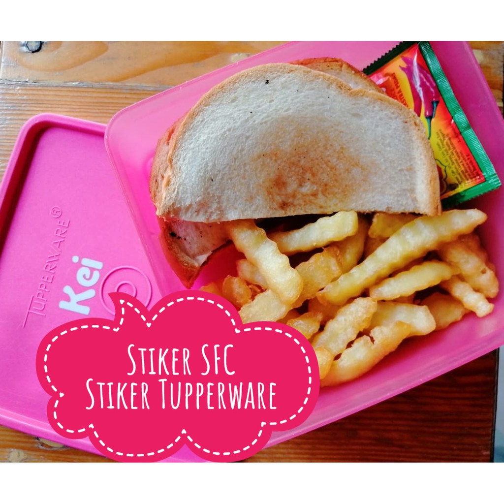 Jual STICKER TUPPERWARE / STIKER WADAH / STICKER LABEL NAMA | Shopee ...