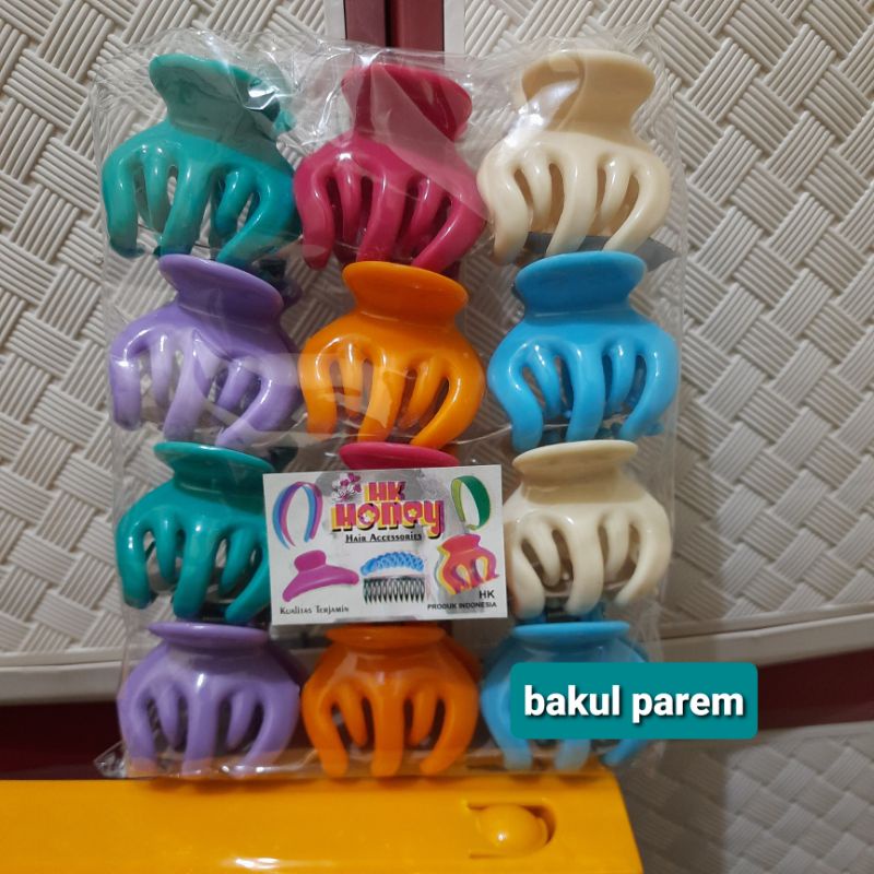 Jual cepit rambut jedai lusinan warna rondom | Shopee Indonesia