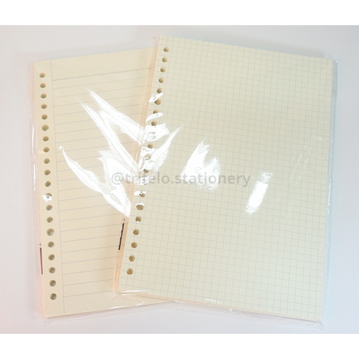 Jual Loose Leaf Binder Paper A5 B5 Ruled Grid Dotted Wengu | Shopee ...