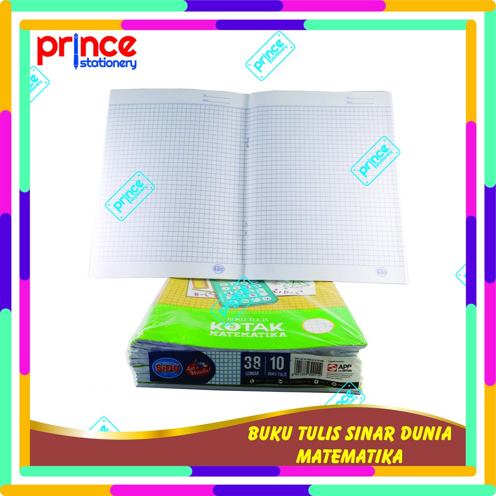 Jual [1 BUKU] Buku Tulis Sinar Dunia / SIDU Strimin Matematika Isi 38 ...