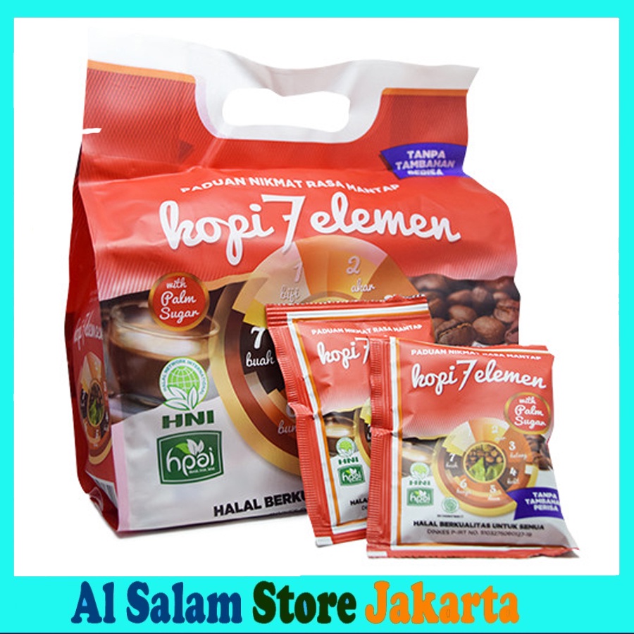Jual Kopi 7 element hpai 20 Sachet | Shopee Indonesia
