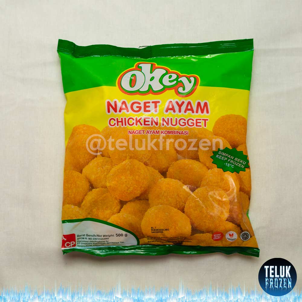 Jual okey naget ayam 500gr chicken nugget 500 gram ciken nuget 500 gr ...
