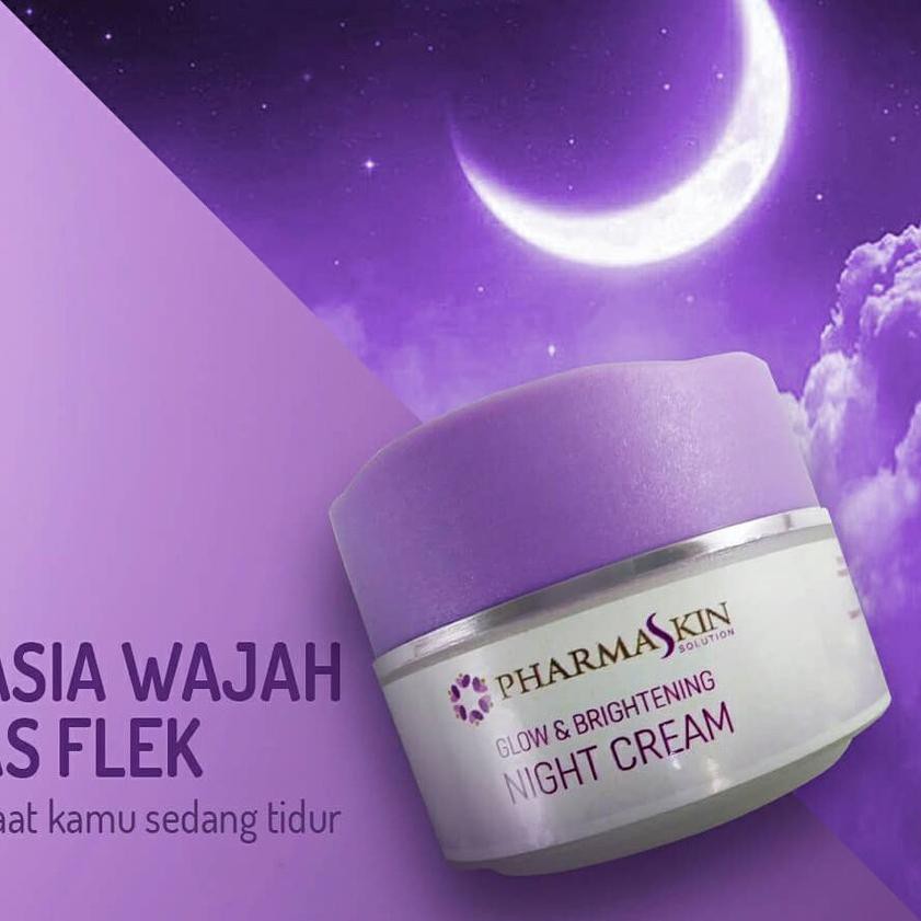 Jual Terbaik - Pharmaskin glow & bright night cream (cream malam untuk ...
