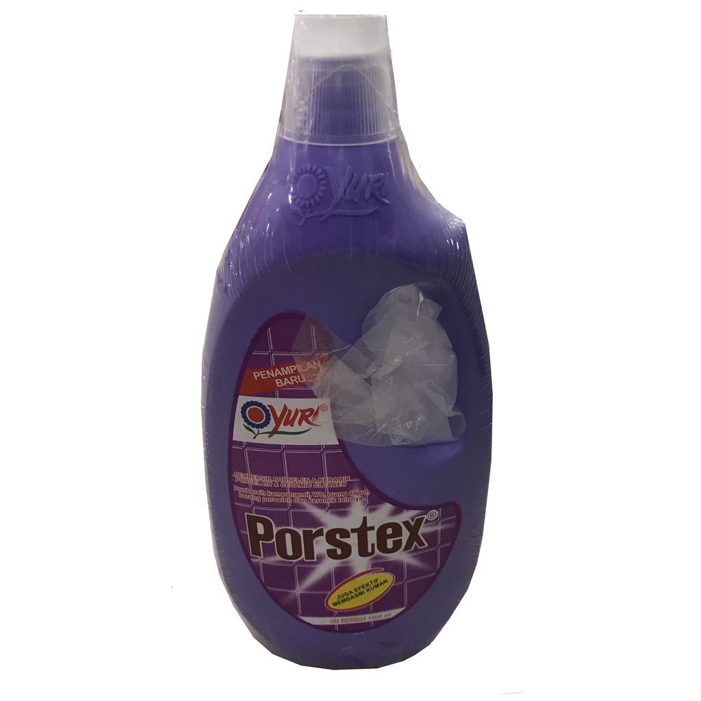 Jual Yuri Porstex 1L Pembersih Porselen Dan Keramik Pembersih Wc Dan ...