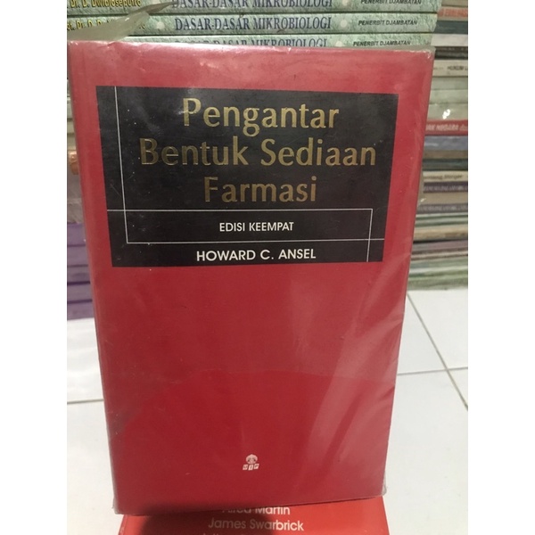 Jual PENGANTAR BENTUK SEDIAAN FARMASI, EDISI 4 HOWARD C ANSEL | Shopee Indonesia