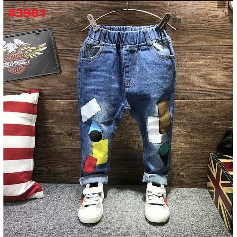 Jual CELANA PANJANG ANAK MOTIF SABLON RAINBOW (RSBY-3981) | Shopee ...