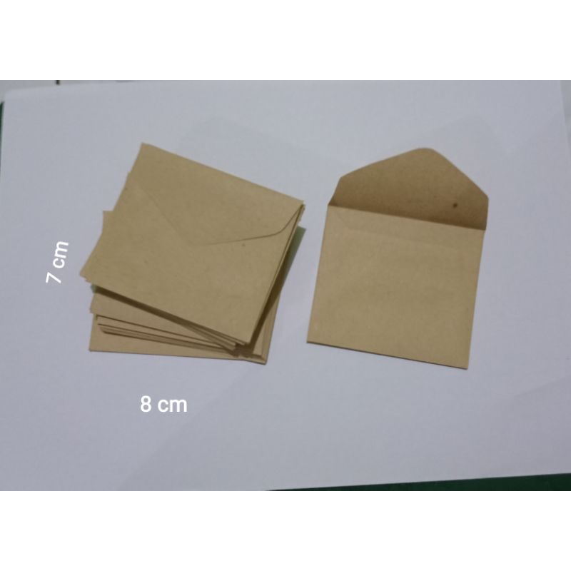 Jual (7*8) AMPLOP COKELAT MINI | AMPLOP CHALLENGE | Shopee Indonesia