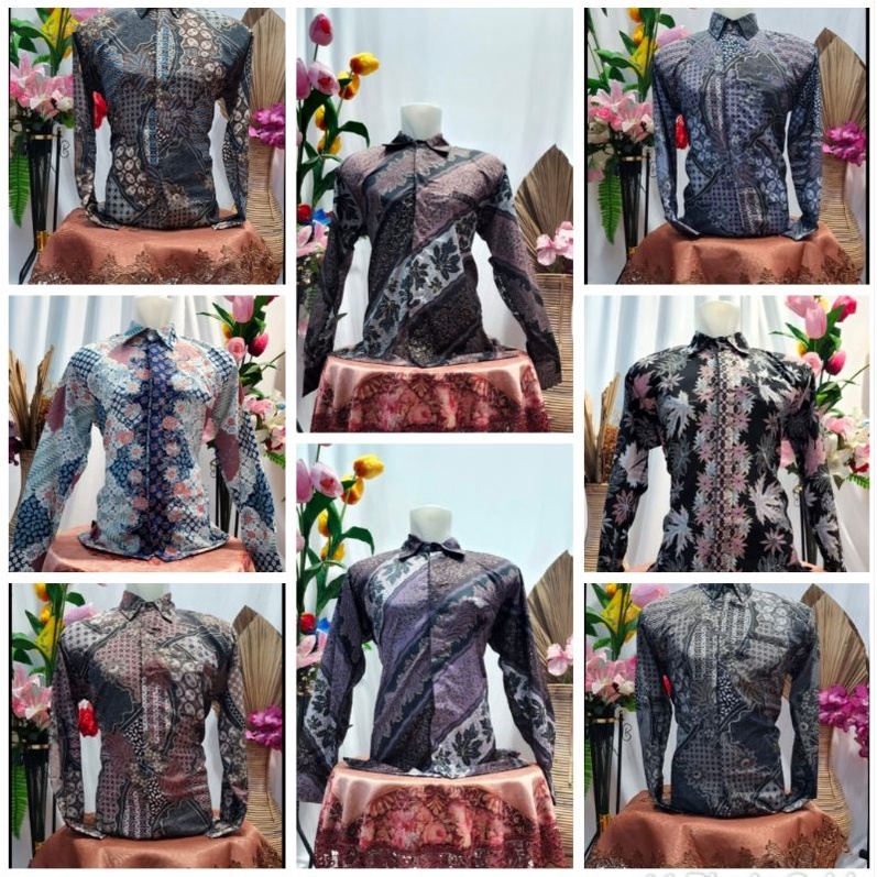 Jual Kemeja Panjang Batik Bali 8 / Kemeja Seragam | Shopee Indonesia