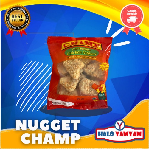 Jual NUGGET NAGET AYAM CHAMP CHAM 500gr 500 gram FROZEN MAKANAN MINUMAN ...