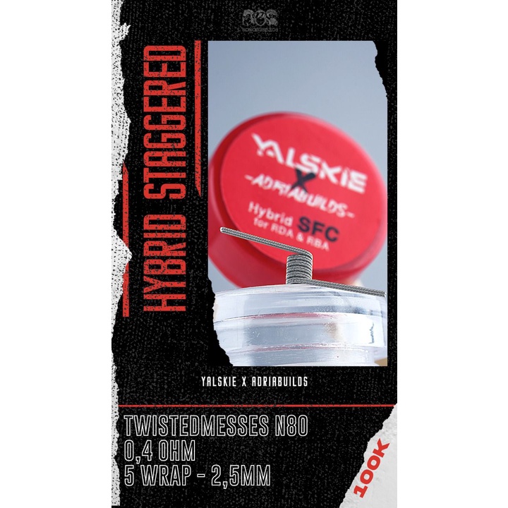 Jual Coil Hybrid SFC by Yalskie x adriabuild for rba & Rda | Shopee ...