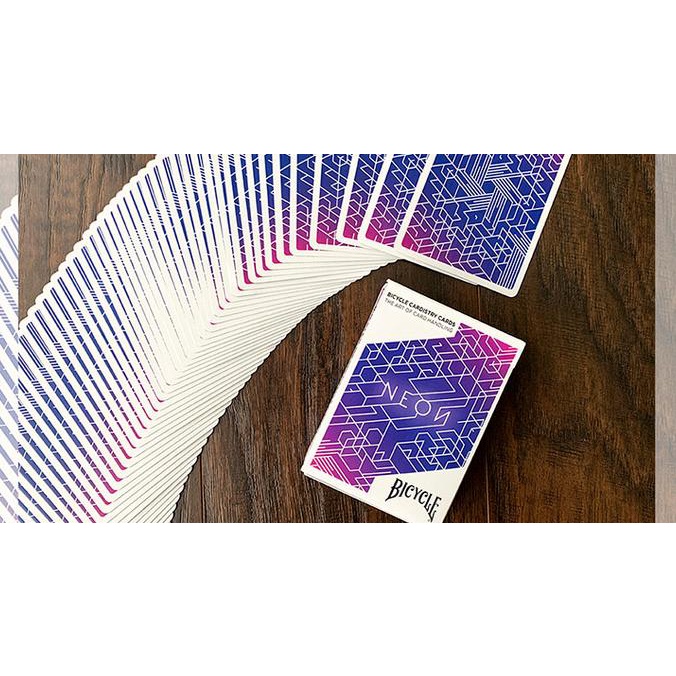 Jual Kartu Remi Import Bicycle Neon Blue Aurora Cardistry (Playing ...
