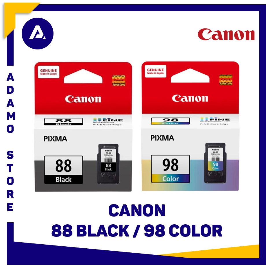 Jual Tinta / Cartridge Canon 88 98 Original Black / Color (PG-88 / CL ...