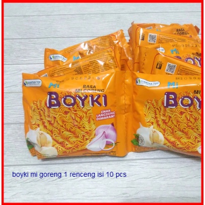 Jual Snack Jadul Mi Boyki rasa mi goreng 1 renceng 10 pcs enak langsung ...