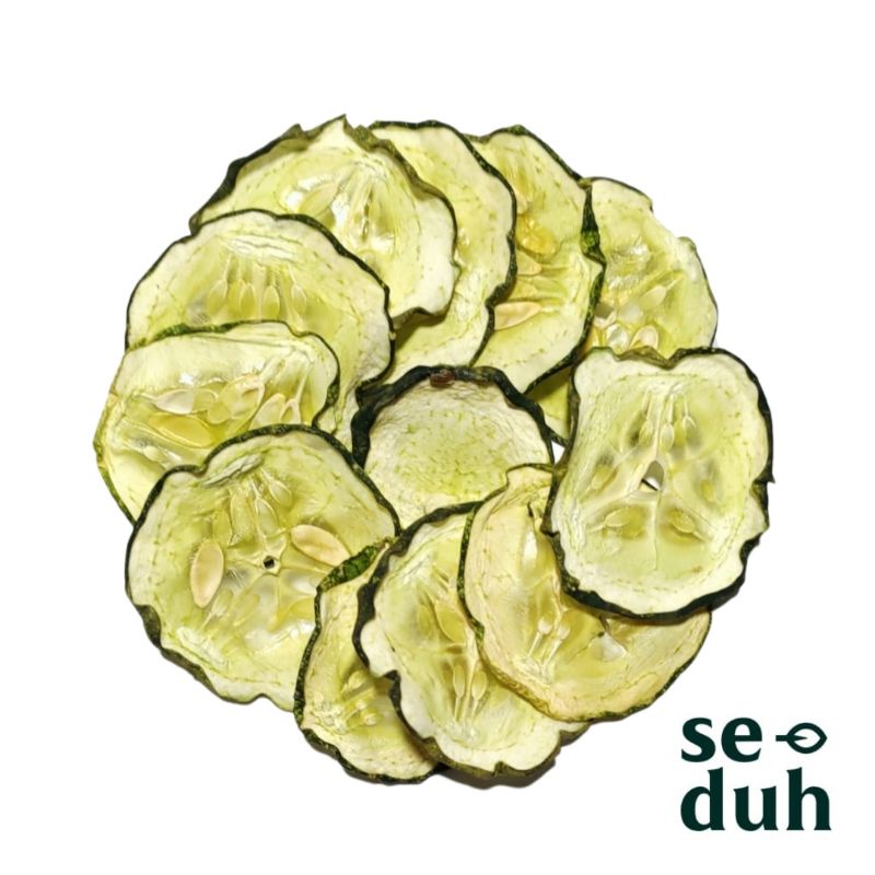Jual Mentimun Timun kering / Dehydrated Dried Cucumber Slice 60 gram ...
