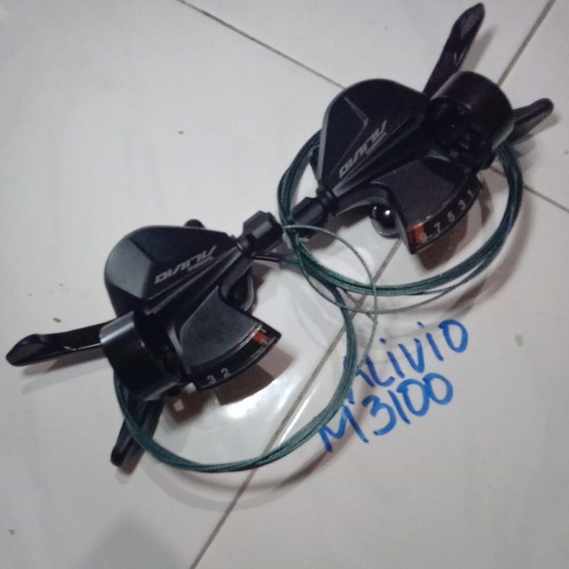 Jual Shifter 3x9 speed Shimano altus M2010, acera M3000, Alivio M4000/M3100 Sora 2x9 sp R3000 ...