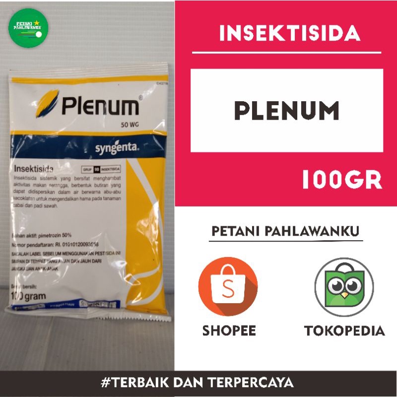 Jual PLENUM 50 WG 100gr ( insektisida obat wereng ) | Shopee Indonesia