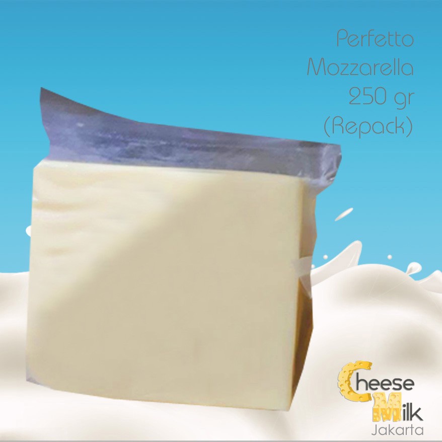 Jual HARGA MURAH Perfetto Mozzarella Cheese Repack Vacoom 250 gram ...