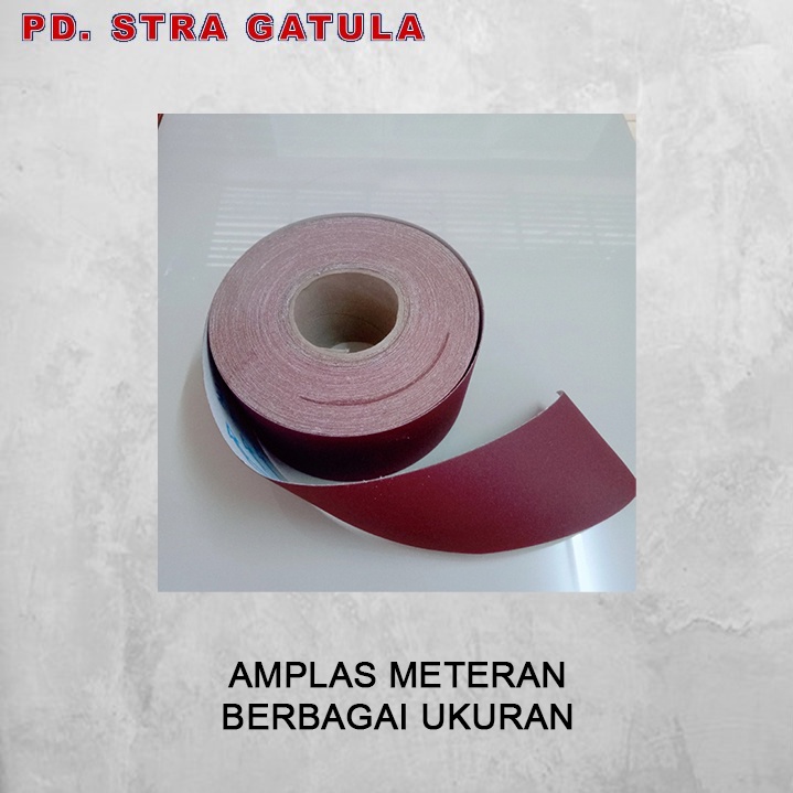 Jual Amplas Roll Kain Soligen Meteran Grid 60, 80, 100 , 120, 150 ,180 ...