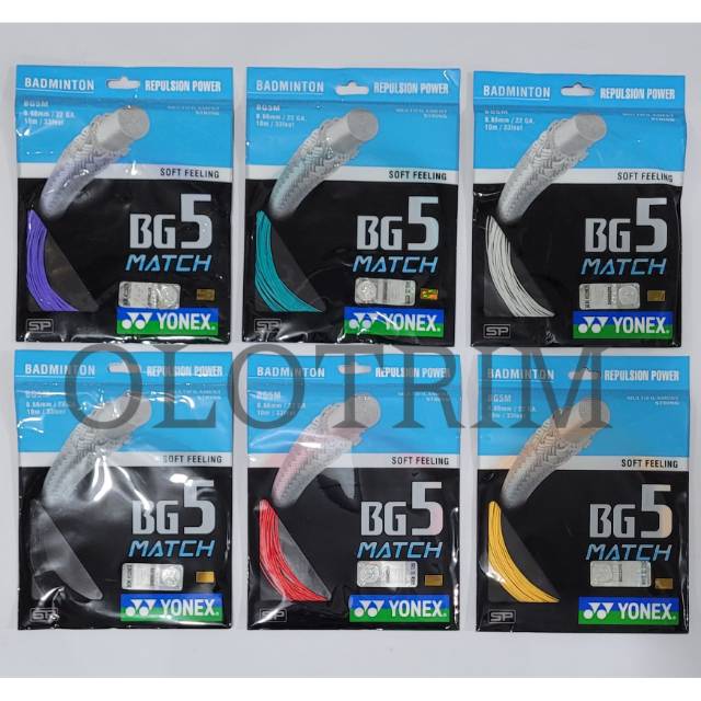 Jual Senar Badminton Yonex BG5 BG 5 Match Original | Shopee Indonesia