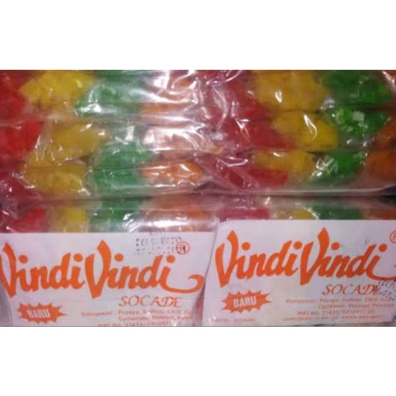 Jual Socade Sukade Vindi Mix 50gr/ Vindi Vindi Socade / Sukade Mix Buah ...