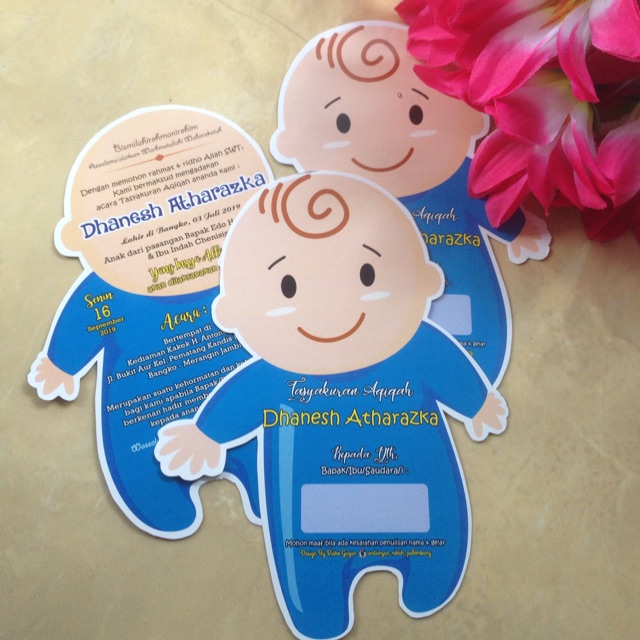 Jual Undangan Karakter Baby | Shopee Indonesia