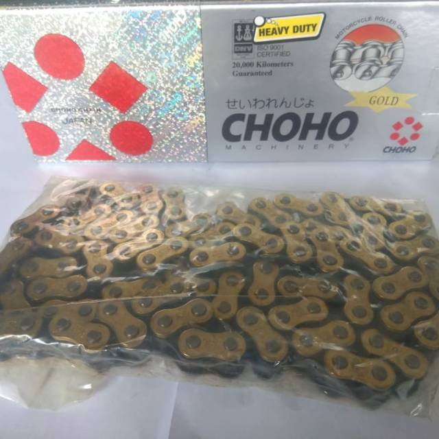 Jual RANTE RANTAI RODA GOLD 428H - 110 CHOHO | Shopee Indonesia