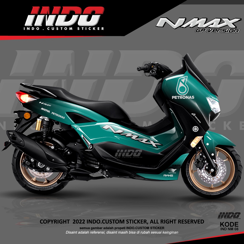 Jual decal nmax petronas sticker nmax full body new/old | Shopee Indonesia