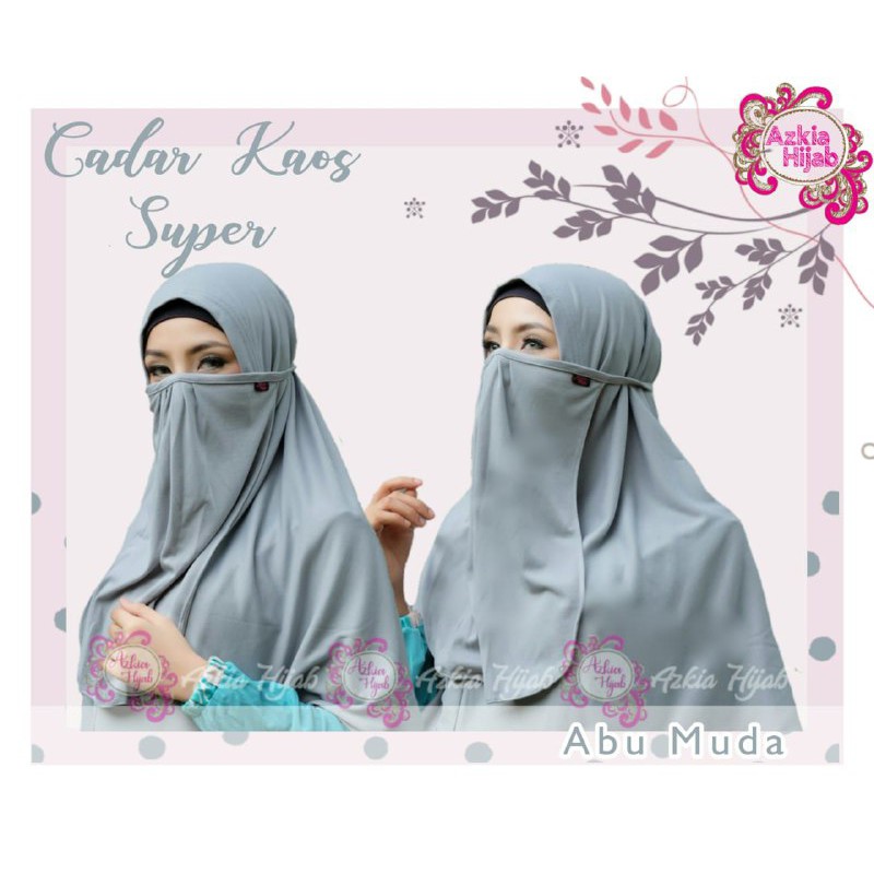 Jual Azkia Hijab - Cadar Kaos (Warna 1 - 18) | Shopee Indonesia
