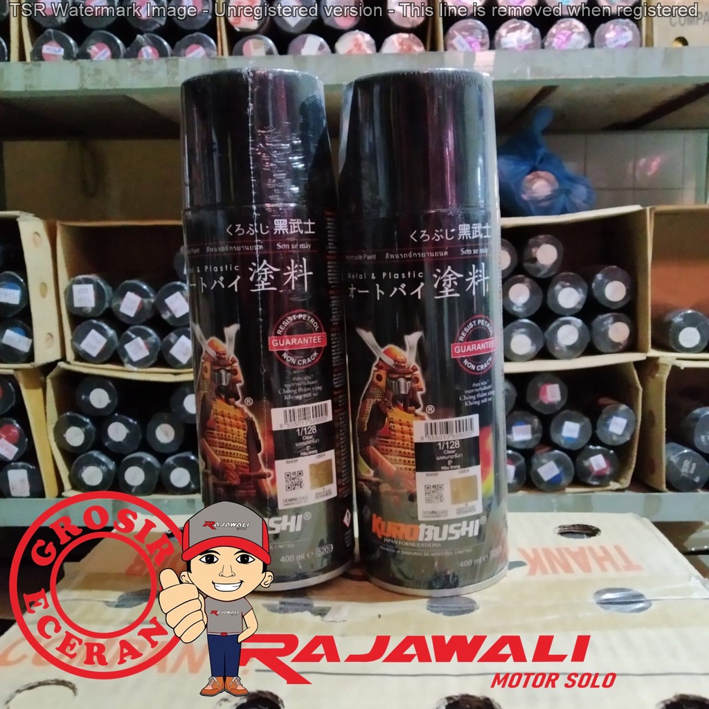 Jual CAT SAMURAI PAINT CLEAR 128 (400 ML) | Shopee Indonesia