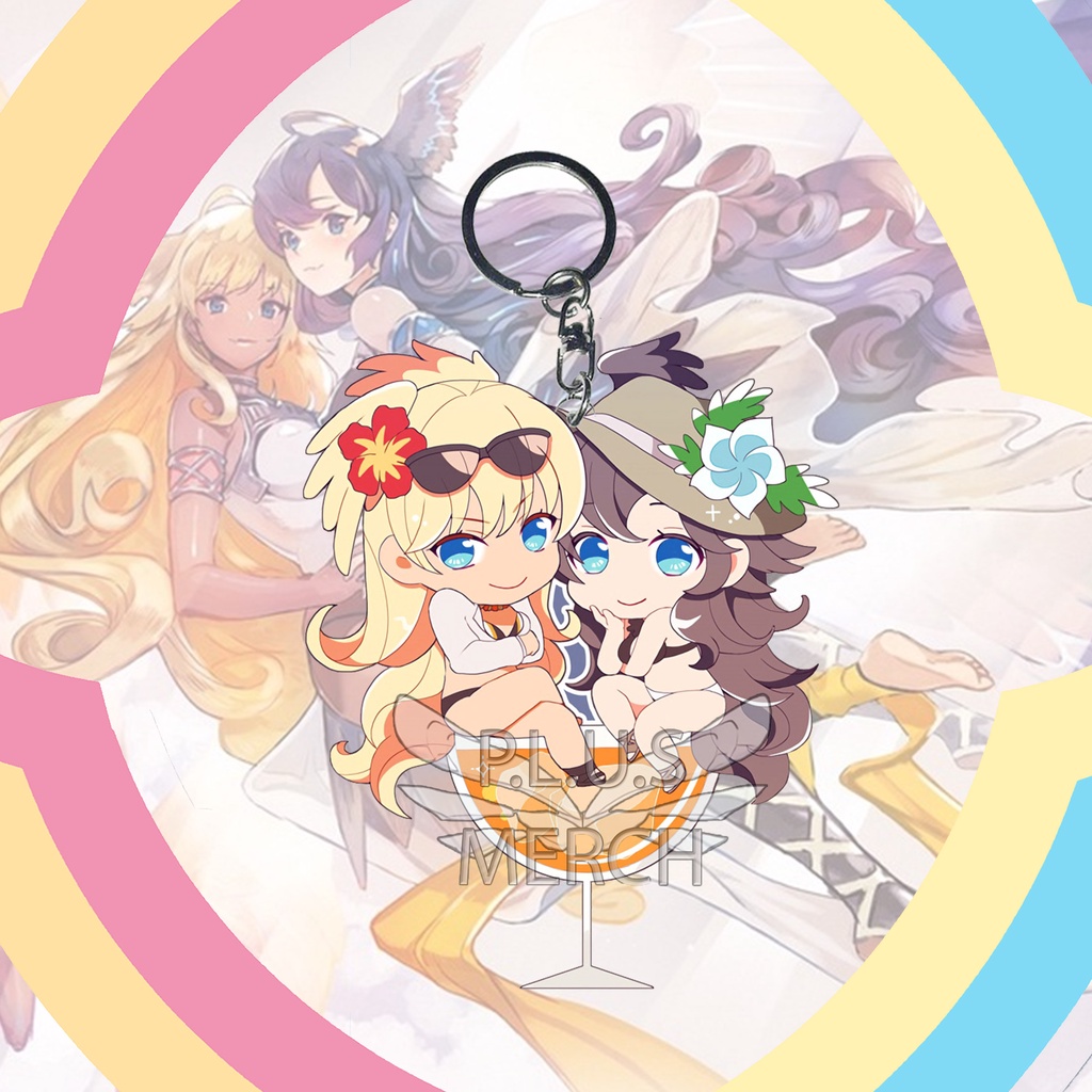 Jual Gantungan Kunci Granblue Fantasy Halluel Malluel Summer - GBF ...