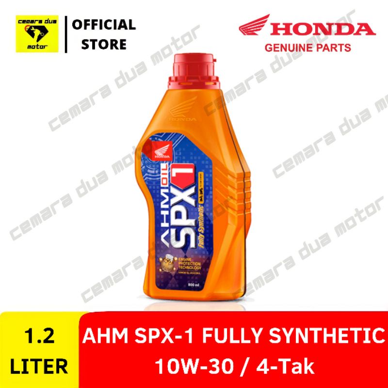 Jual OLI AHM SPX-1 1,2 LITER ORIGINAL FULLY SYNTHETIC 10W-30 OLI HONDA ...