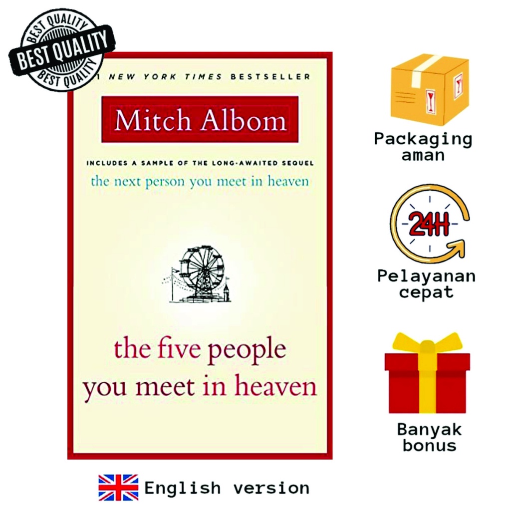 Jual The Five People You Meet in Heaven (The Five People You Meet in ...