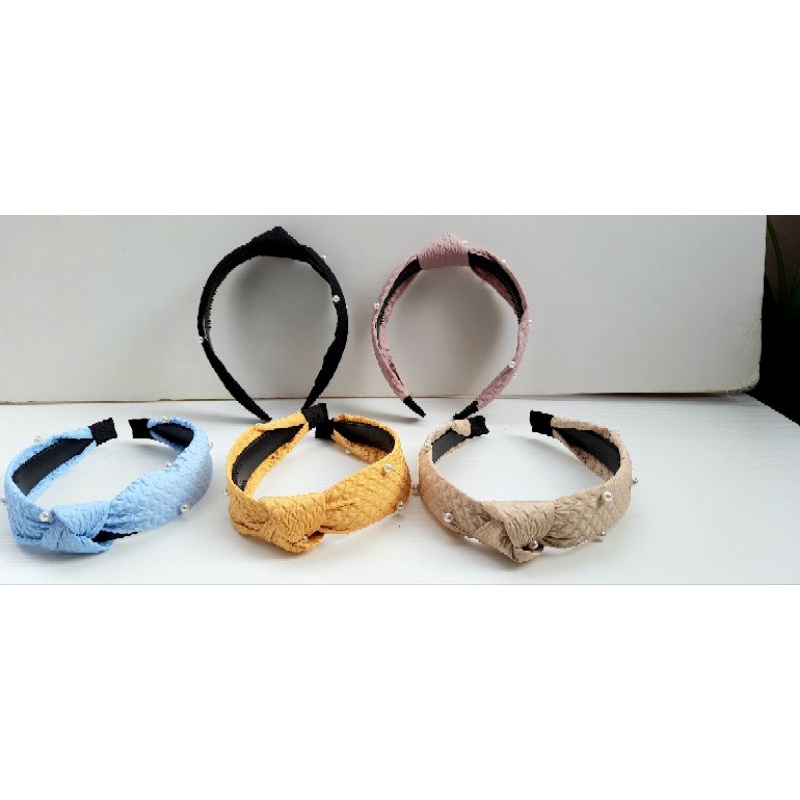 Jual Bando Cantik Motif Simpul Mute Bando Bandana Korea Kekinian Viral ...