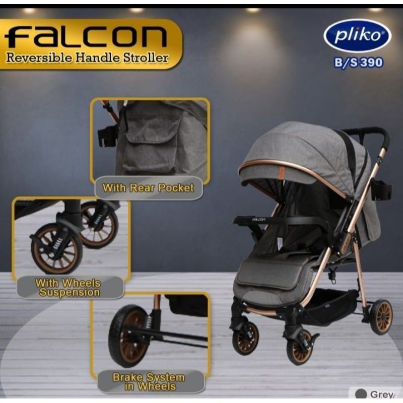 Jual STROLLER PLIKO METRO LITE # BS 508 bs gosen/Pliko Falcon BS 390 ...