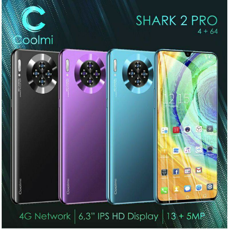 Jual HP CoolMi Shark 2 Pro - Android 6,3" 4G LTE - Ram 4GB + 64GB ...