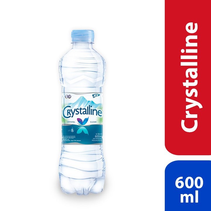 Jual Crystalline 600 ML - Air Mineral Crystalline 1 Dus isi 24 Botol | Shopee Indonesia