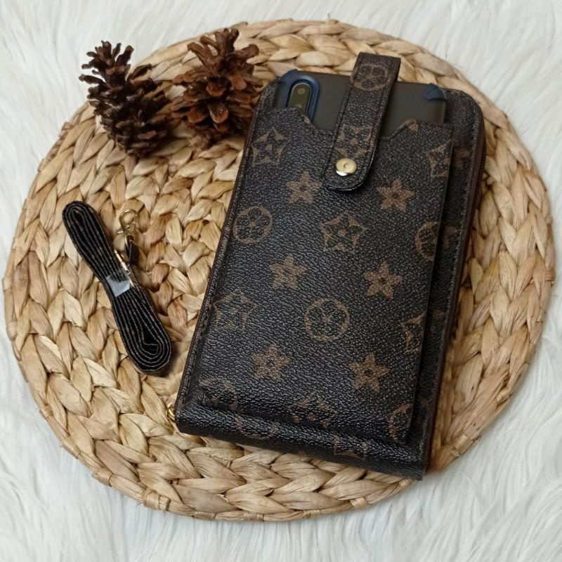 Jual Tas Selempang Wanita Tas Hp Motif Lv / Dompet Uang dan Hp Slingbag Murah Grosir Slingbag ...