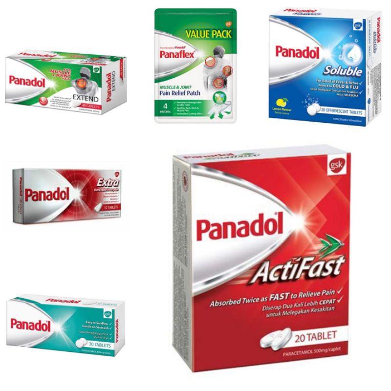Jual Panadol Actifast Acti Fast Soluble Extend Children's Children Anak ...