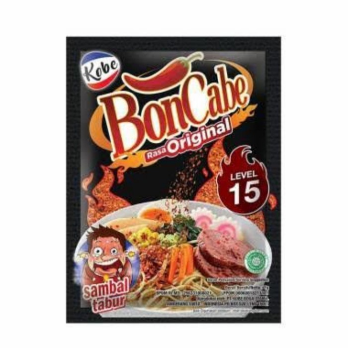Jual Boncabe / Bon Cabe Original Sachet Renceng Level 15 12 Sachet / 12 ...