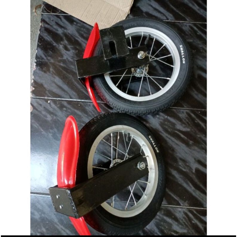 Jual roda bantu e bike cocok buat sepeda listrik ukuran ban 14 16 in ...